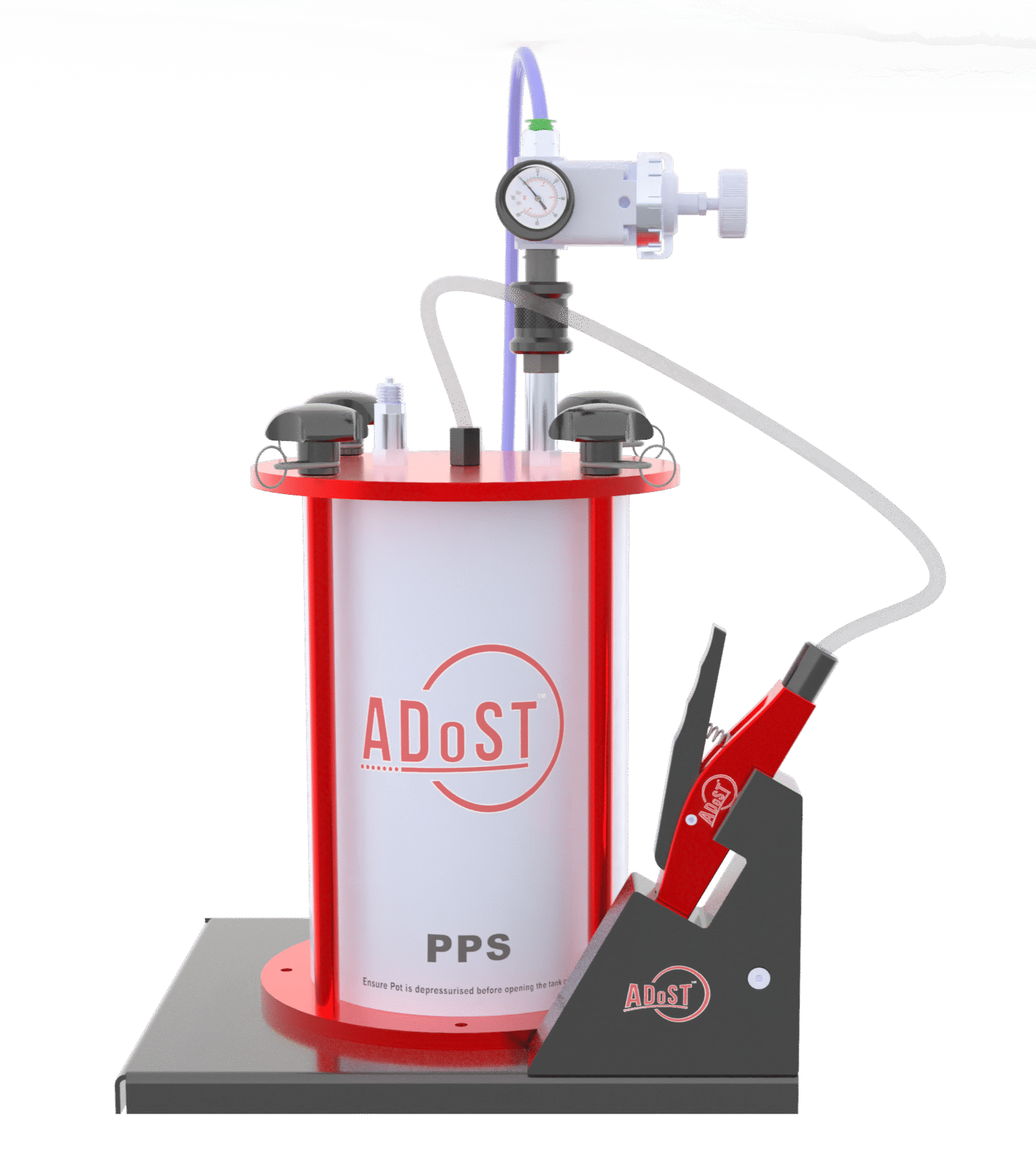 Industrial adhesive dispensing machine from ADoST